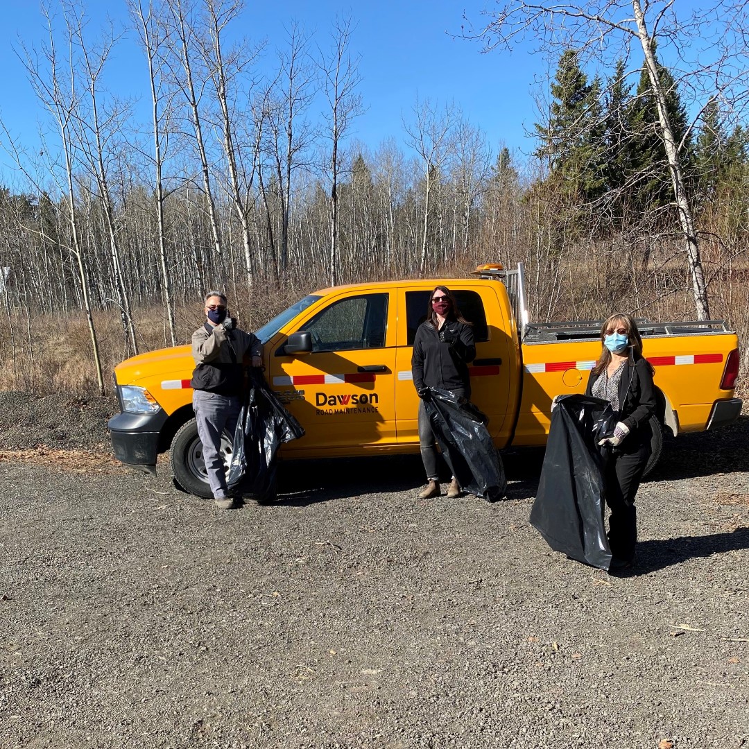 DRM & MoTI coordinate efforts to clean up the 108 greenbelt path for ...