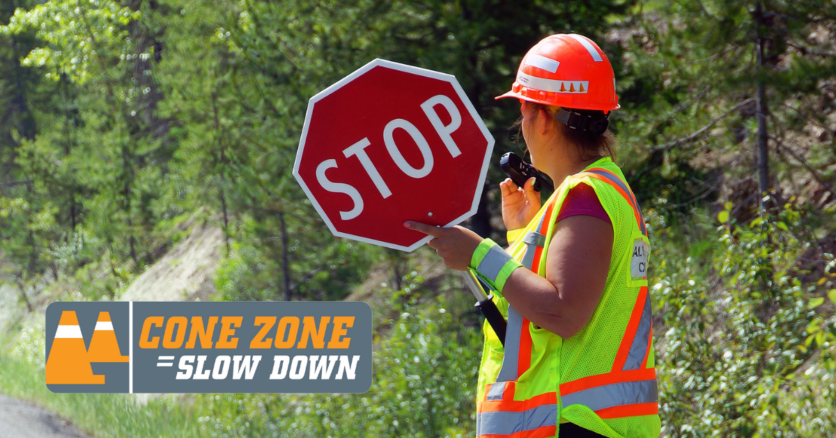 Cone Zone season has arrived! | Dawson Road Maintenance